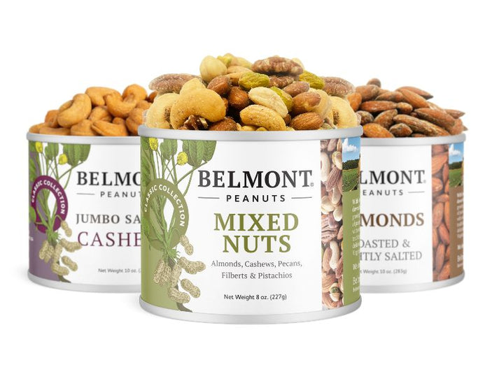 Mixed Nuts Sampler Pack | Belmont Virginia Peanuts – Belmont Peanuts