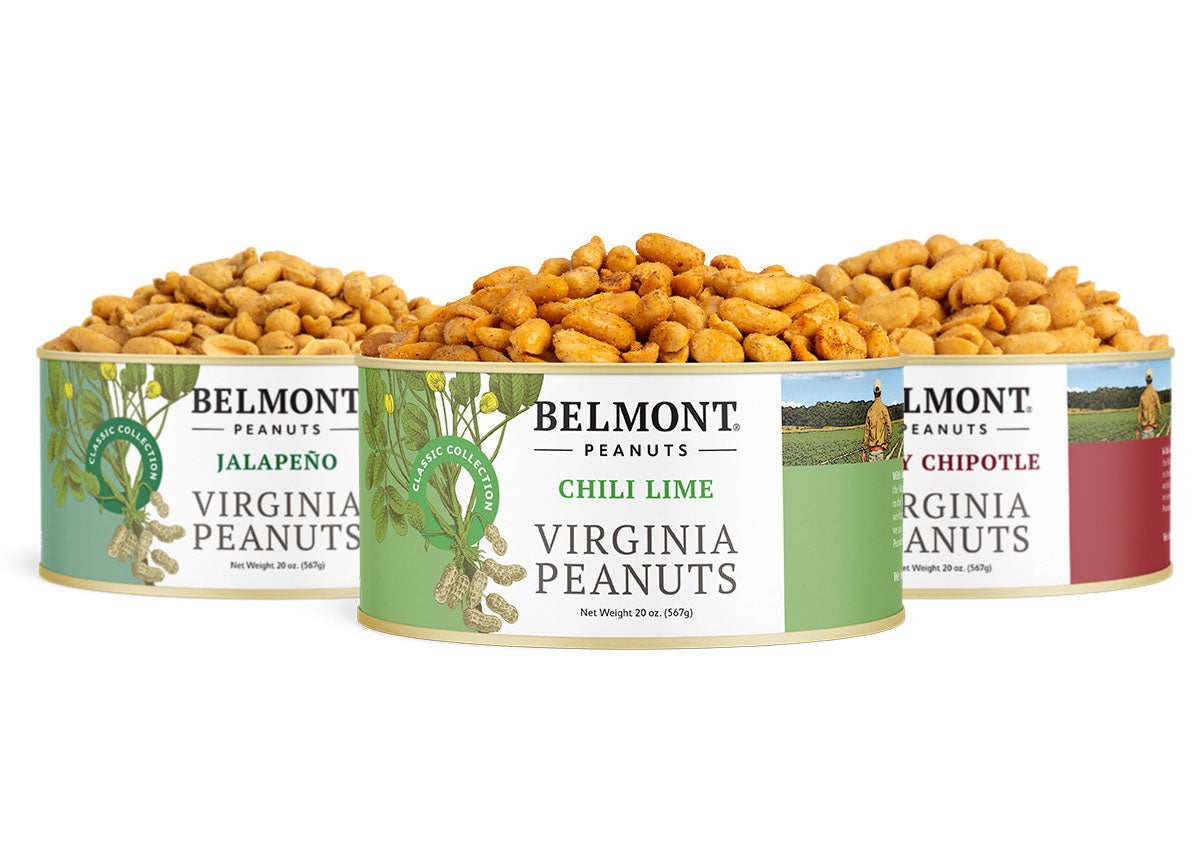 Spicy Peanuts Sampler | Belmont Virginia Peanuts – Belmont Peanuts